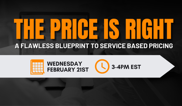 The Price is Right | A Flawless Blueprint to Service Based Pricing